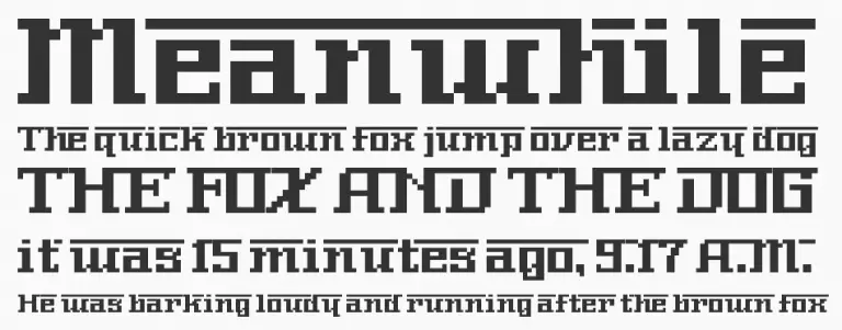 30+ Best Free Pixel Fonts - Hipsthetic