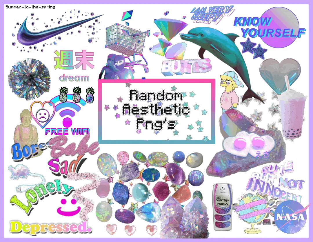 21+ Free Aesthetic PNG packs - Hipsthetic