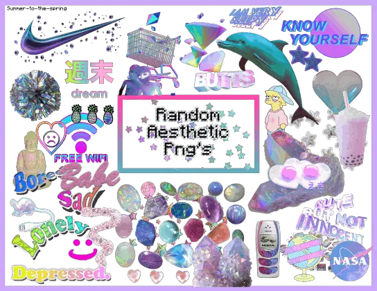 21+ Free Aesthetic PNG packs - Hipsthetic