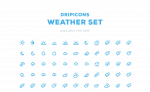 The Best 17+ Free Weather Vector Icon Sets - Hipsthetic