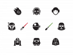 Top 10 Free Star Wars Vector Icon Sets - Hipsthetic