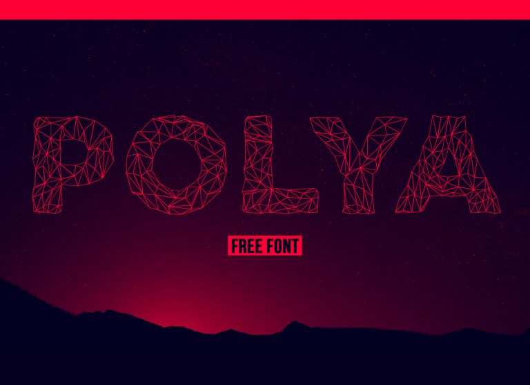 11+ Free Low Poly Fonts - Hipsthetic