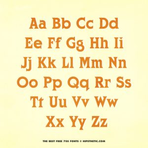 The Best Free 70s Fonts - Hipsthetic