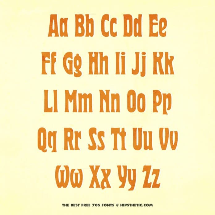 The Best Free 70s Fonts - Hipsthetic