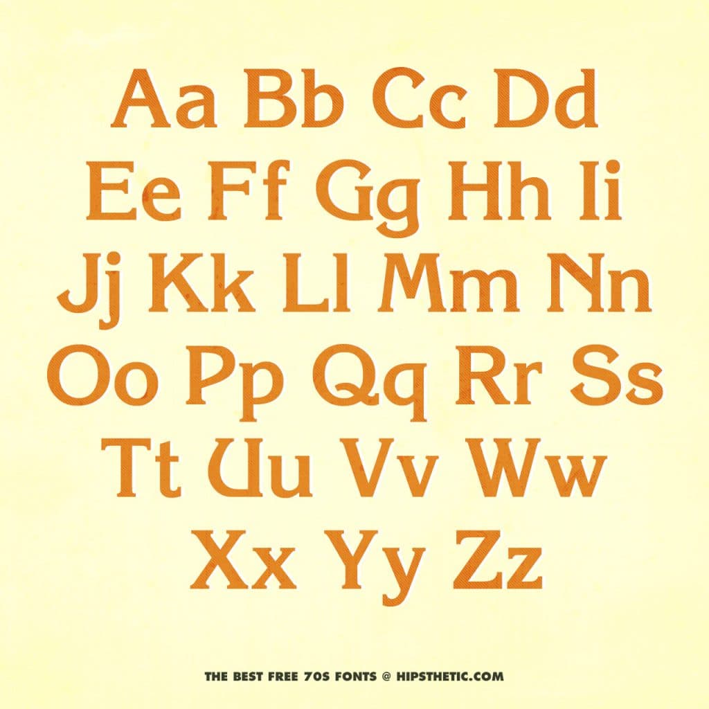 The Best Free 70s Fonts - Hipsthetic