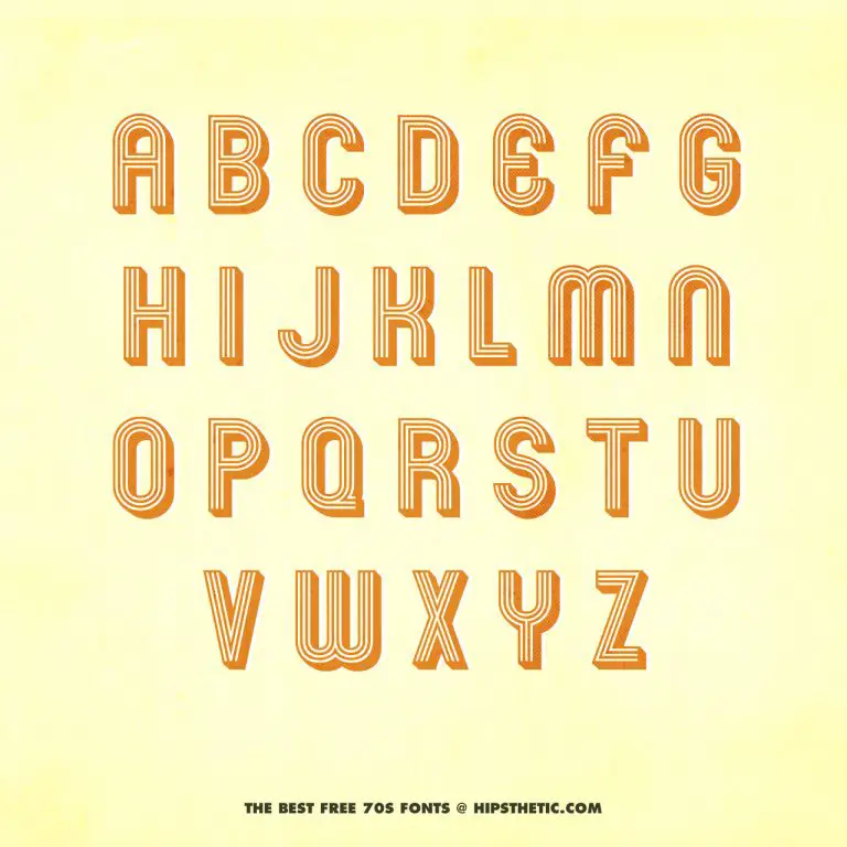 The Best Free 70s Fonts - Hipsthetic