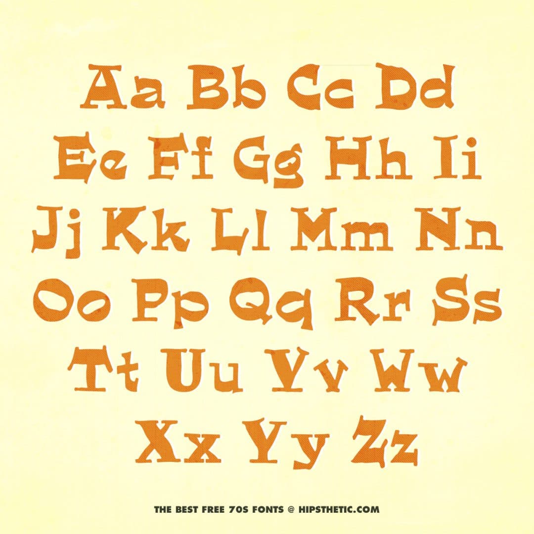 The Best Free 70s Fonts - Hipsthetic