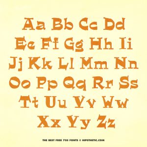 The Best Free 70s Fonts - Hipsthetic