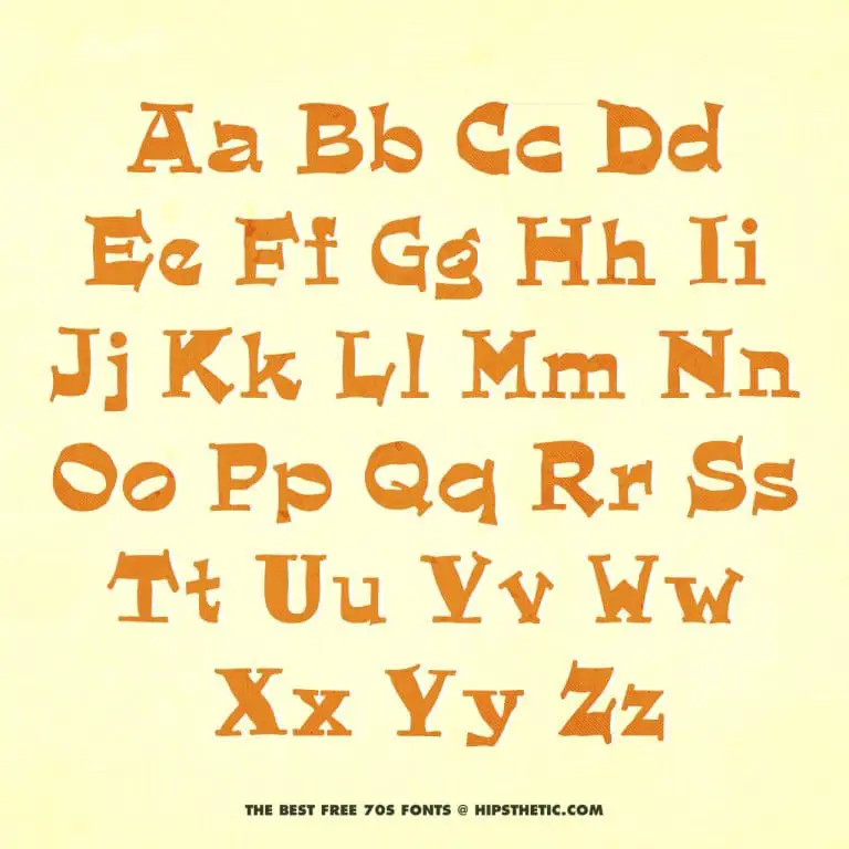 The Best Free 70s Fonts - Hipsthetic