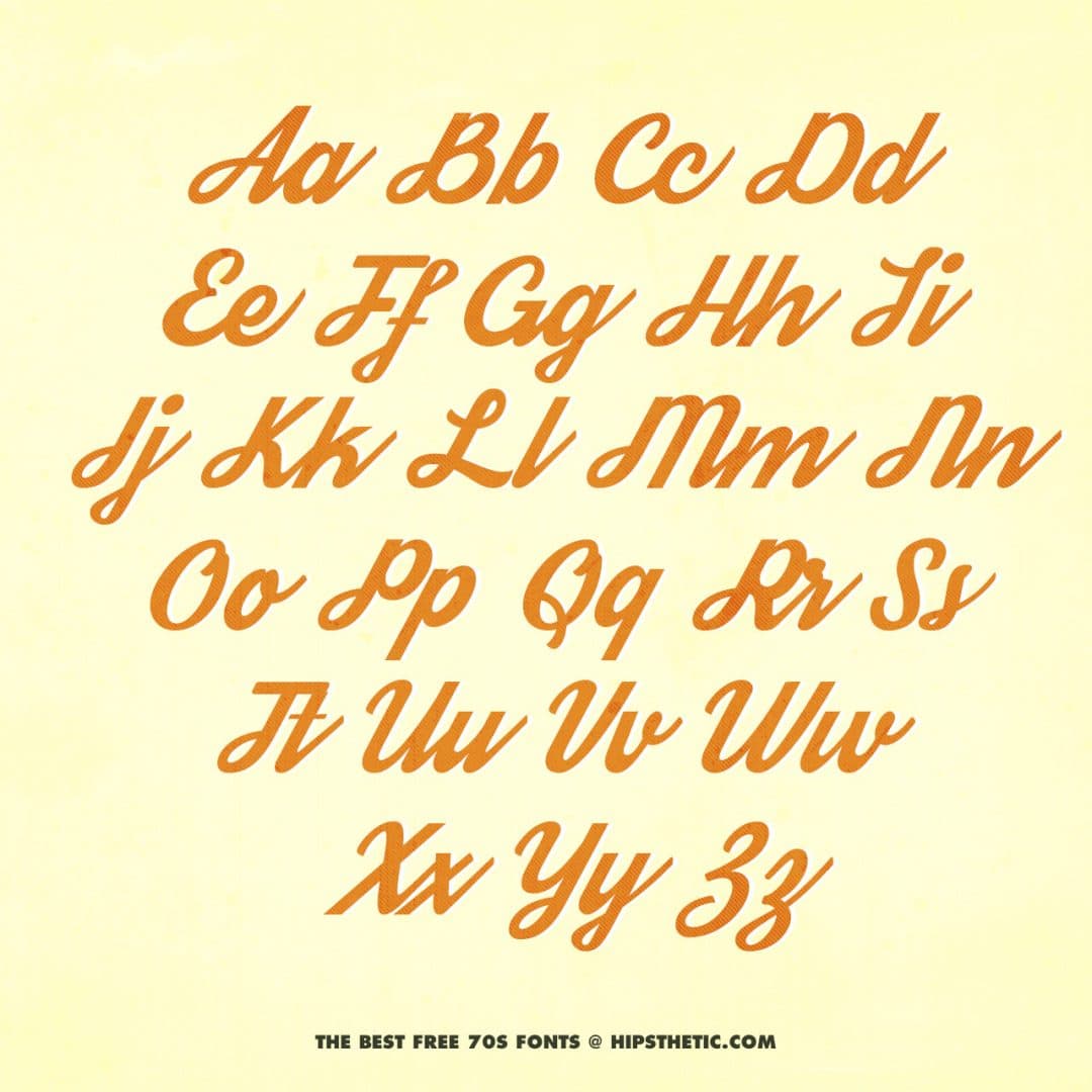 The Best Free 70s Fonts - Hipsthetic
