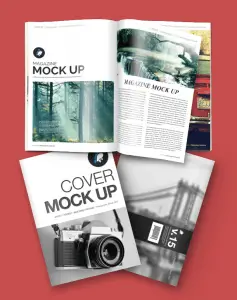 The Best 15+ FREE PSD Magazine Mockups - Hipsthetic