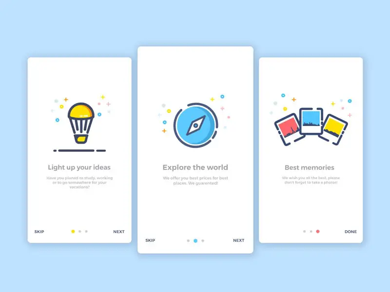 30+ Beautiful & Creative Onboarding Process Examples 30+ Beautiful & Creative Onboarding Process Examples