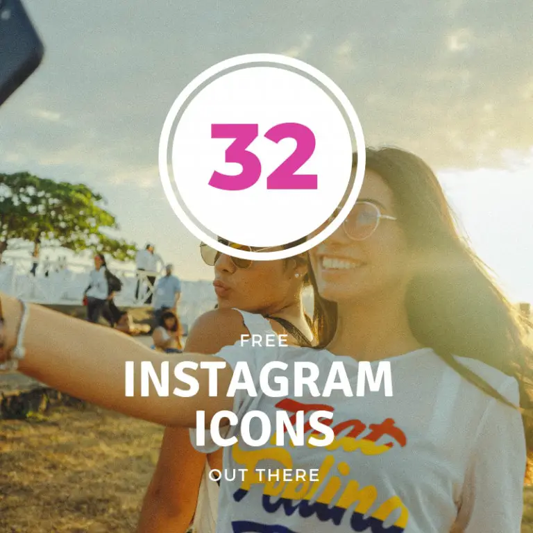 32 Best Free Instagram Icons Out There