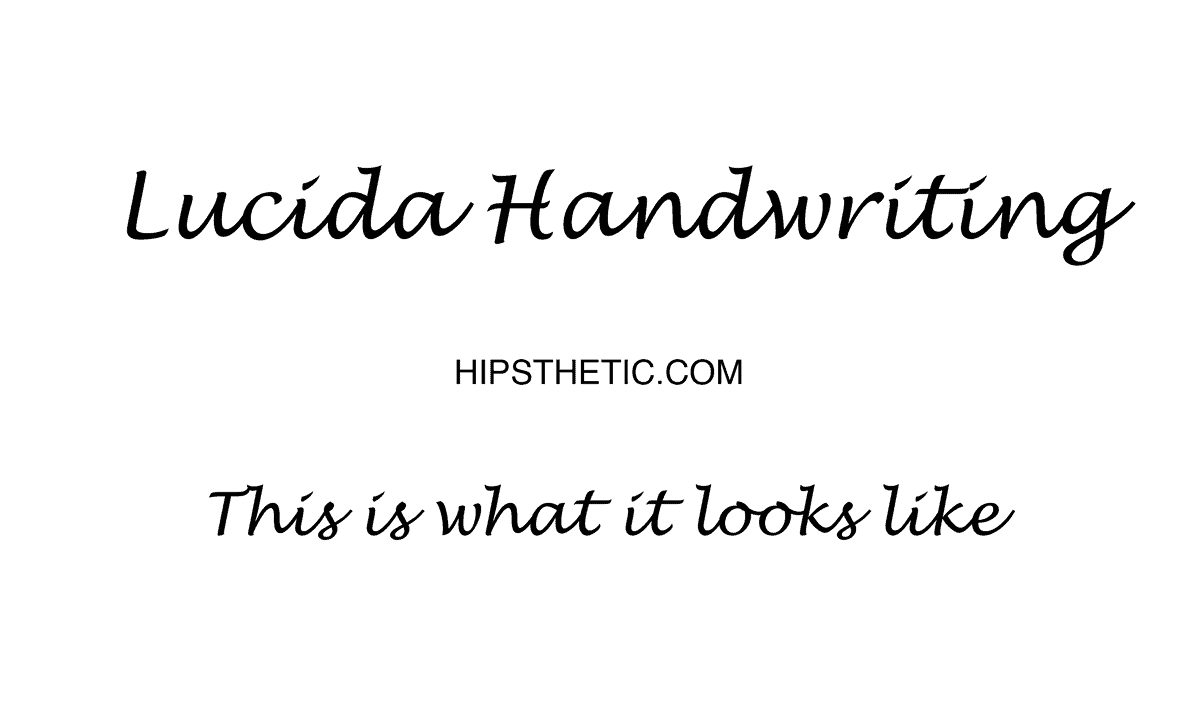 45 Fonts That Look Like Handwriting Free in Word, Canva, Google & More