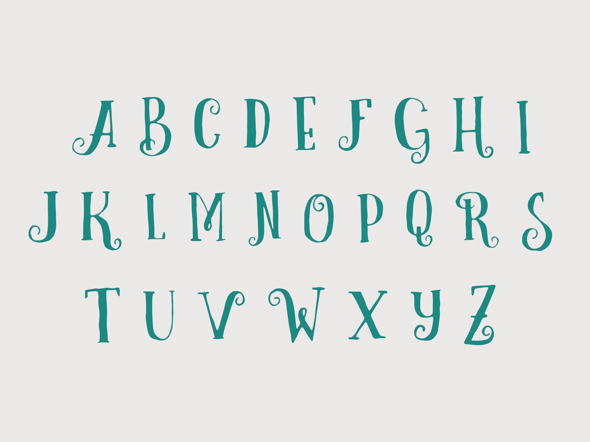 Cool Fonts To Draw - Hipsthetic