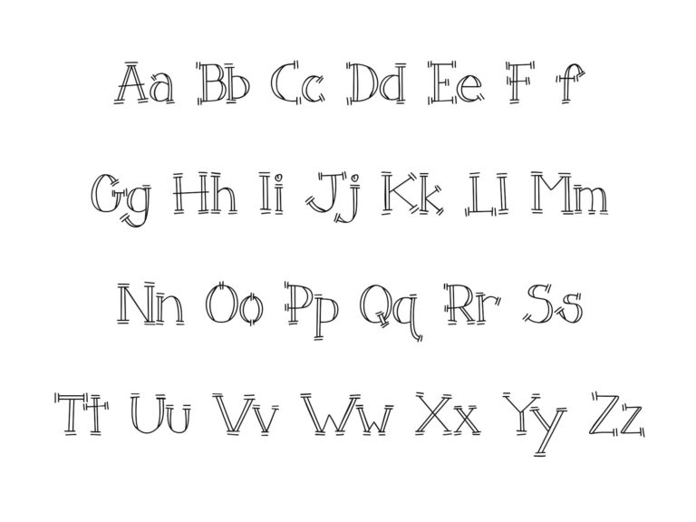 Cool Fonts To Draw - Hipsthetic