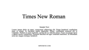 Professional Fonts In Word - Hipsthetic