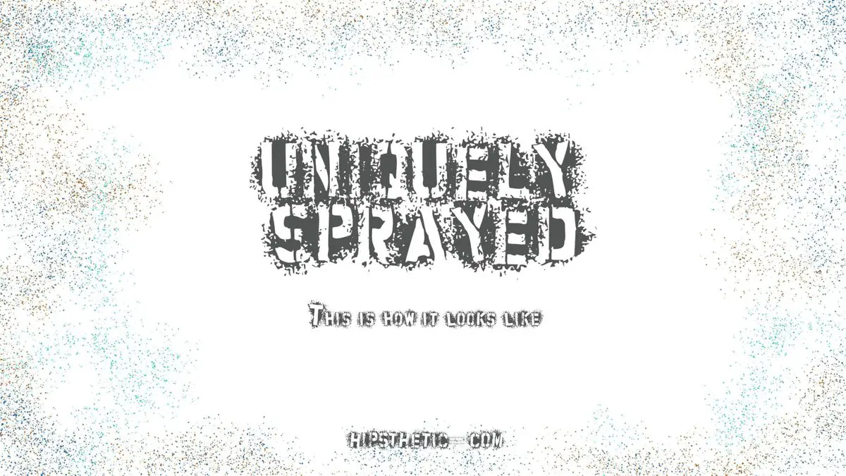 Spray Paint Fonts - Free to Use - Hipsthetic