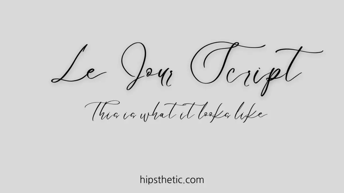 A List of the Best Cursive Fonts - Hipsthetic