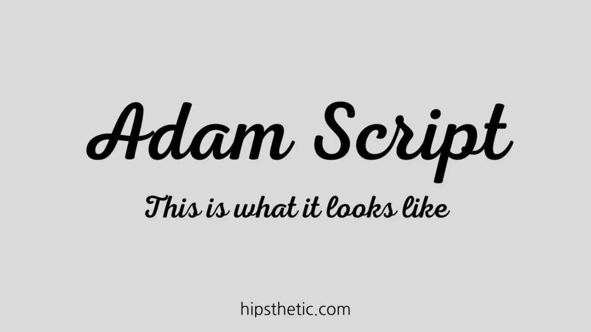 A List of the Best Cursive Fonts - Hipsthetic