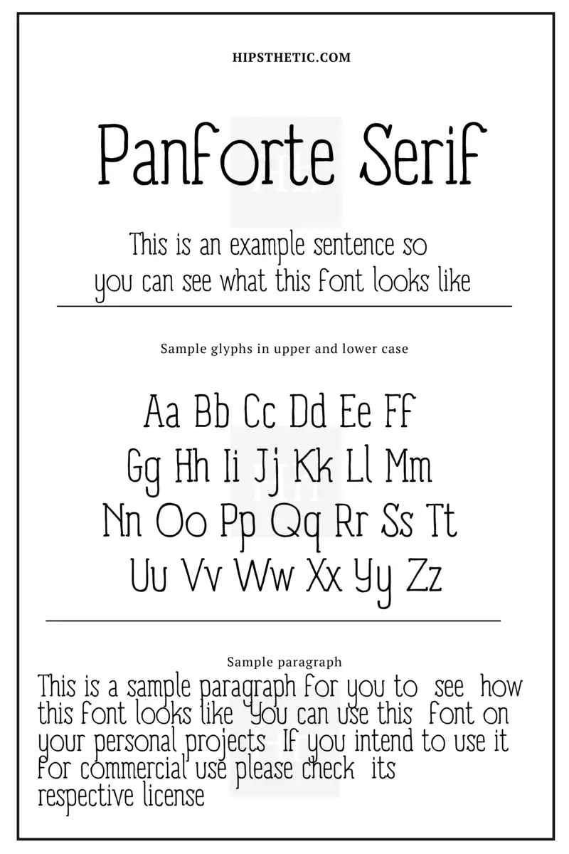 Clean Serif Fonts for Your Next Project - Hipsthetic