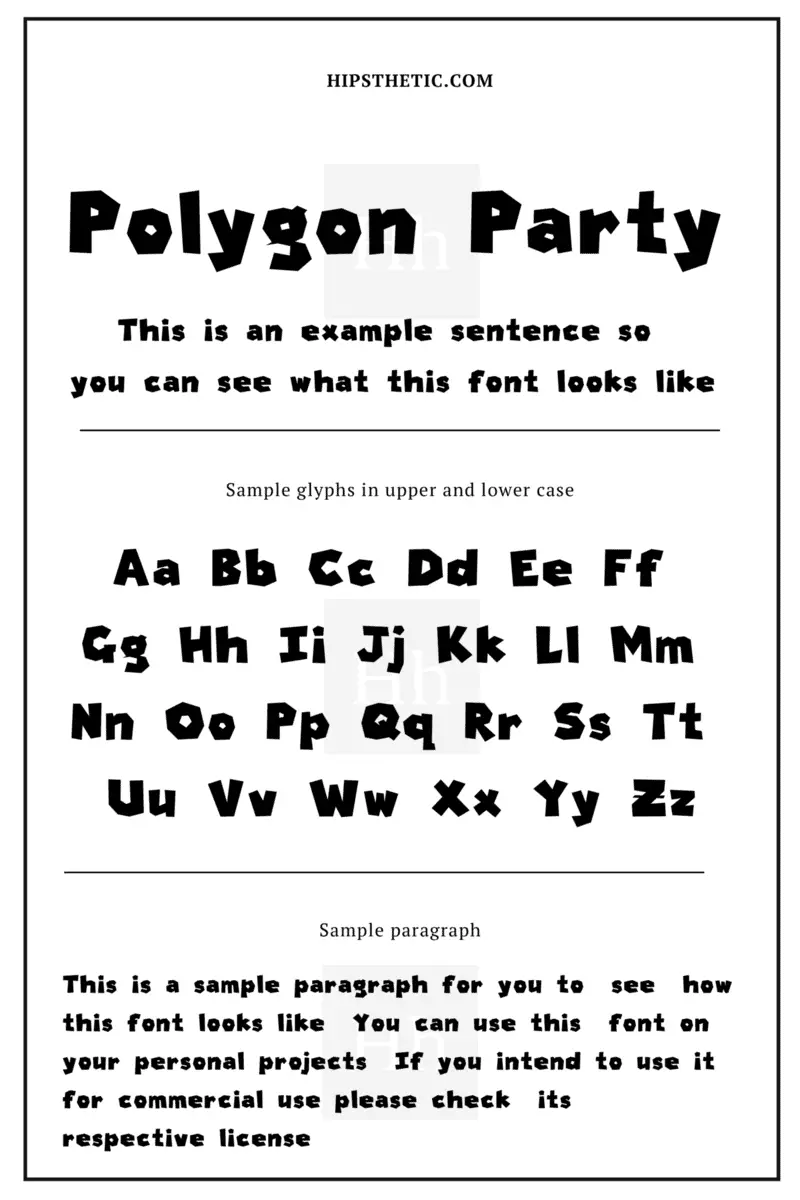 Top Polygon Fonts You Need to add to your Font Library - Hipsthetic