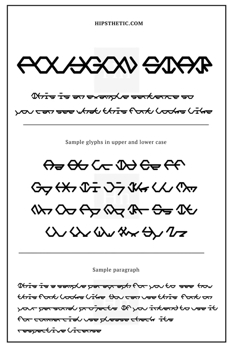 Top Polygon Fonts You Need to add to your Font Library - Hipsthetic