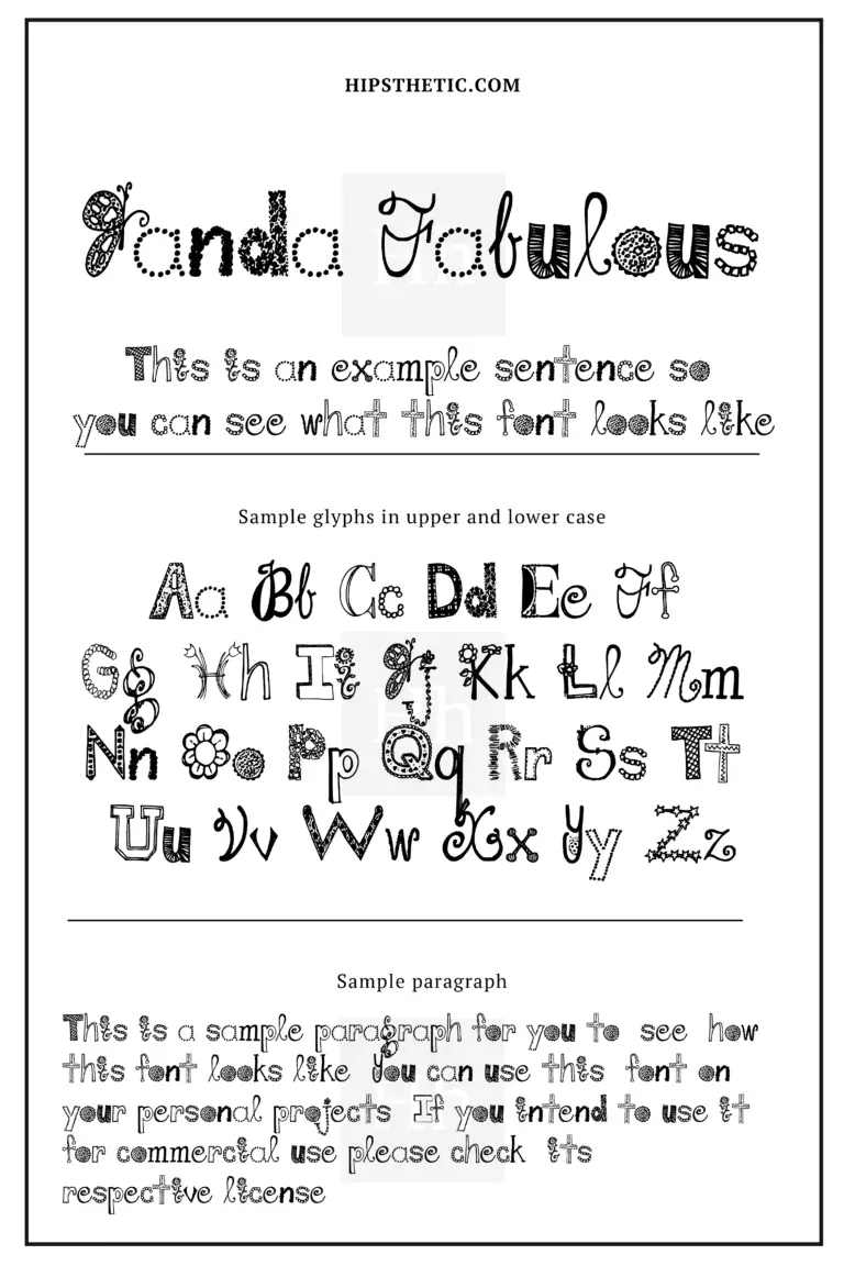 Free Arts and Crafts Fonts for your Next Projects - Hipsthetic