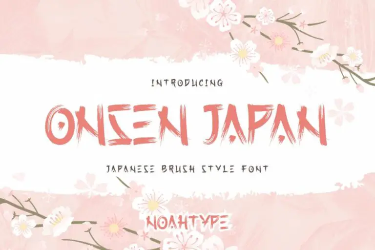 Japanese Brush Fonts for Free - Hipsthetic