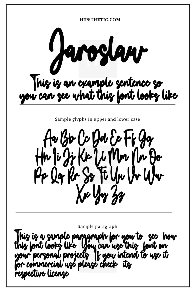 Our Favorite Free Bold Handwritten Fonts - Hipsthetic