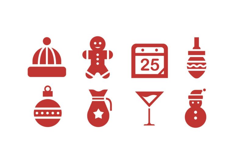 20 Festive Christmas Icons to Use This Winter For Free