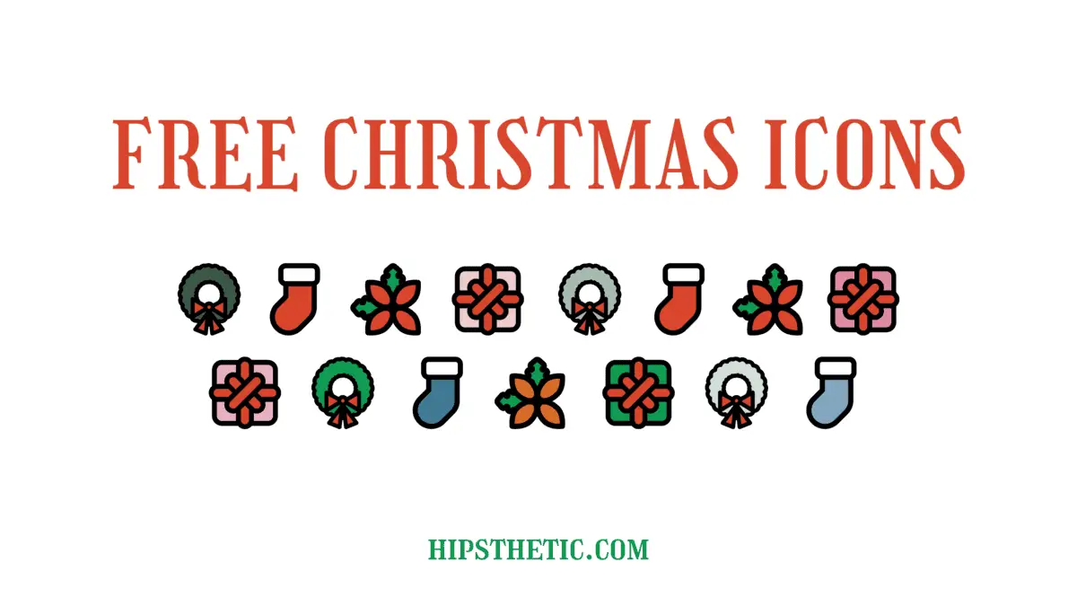 20 Festive Christmas Icons to Use This Winter For Free