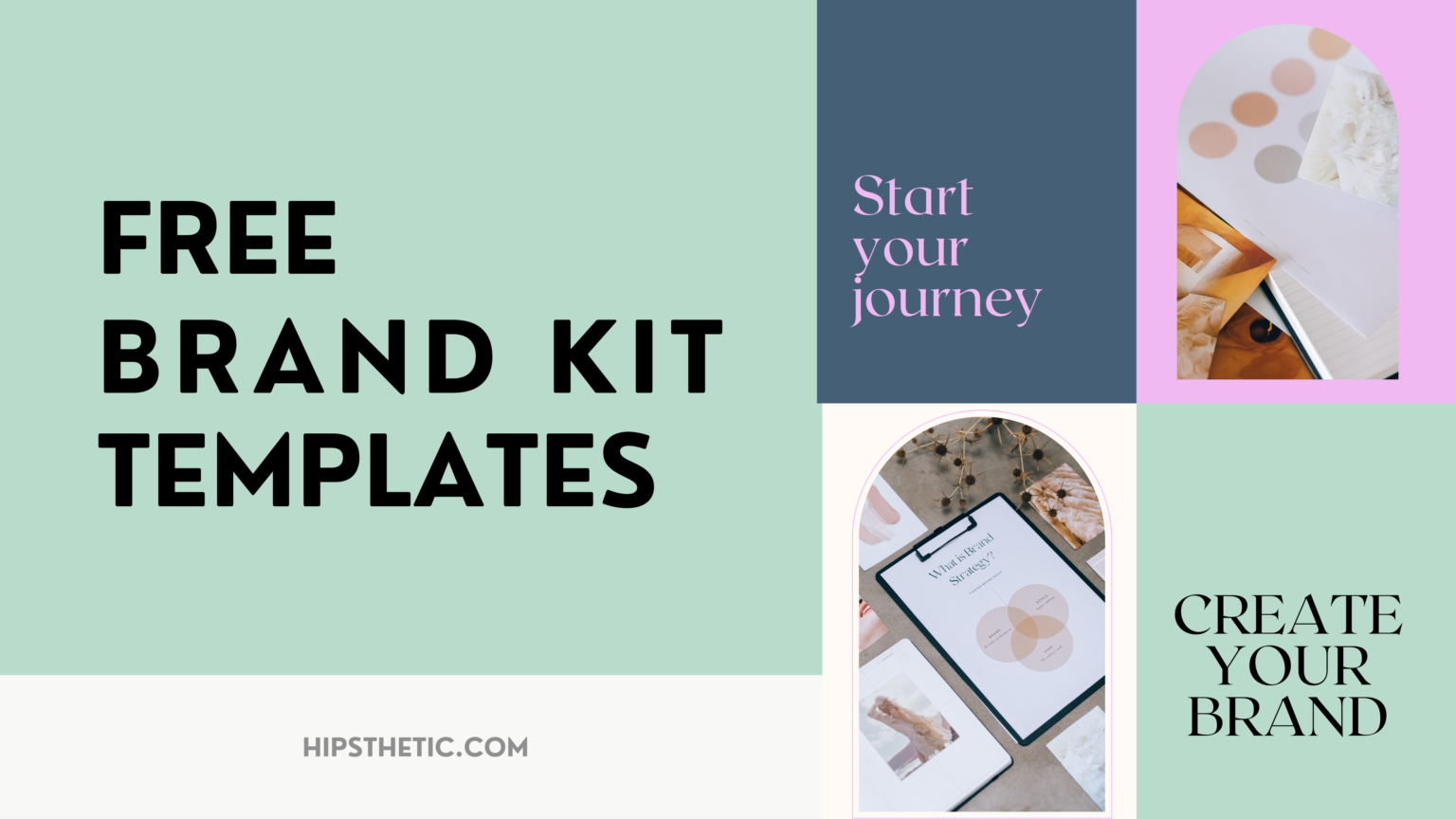 Free Brand Kit Templates for your Small Business - Hipsthetic