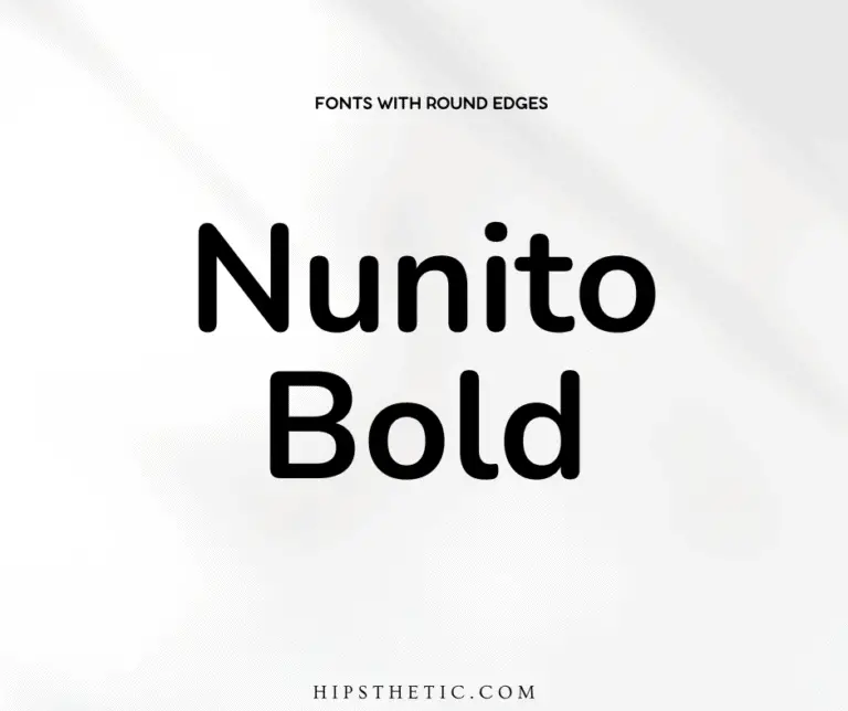 A List Of Our Favorite Fonts With Round Edges - Hipsthetic